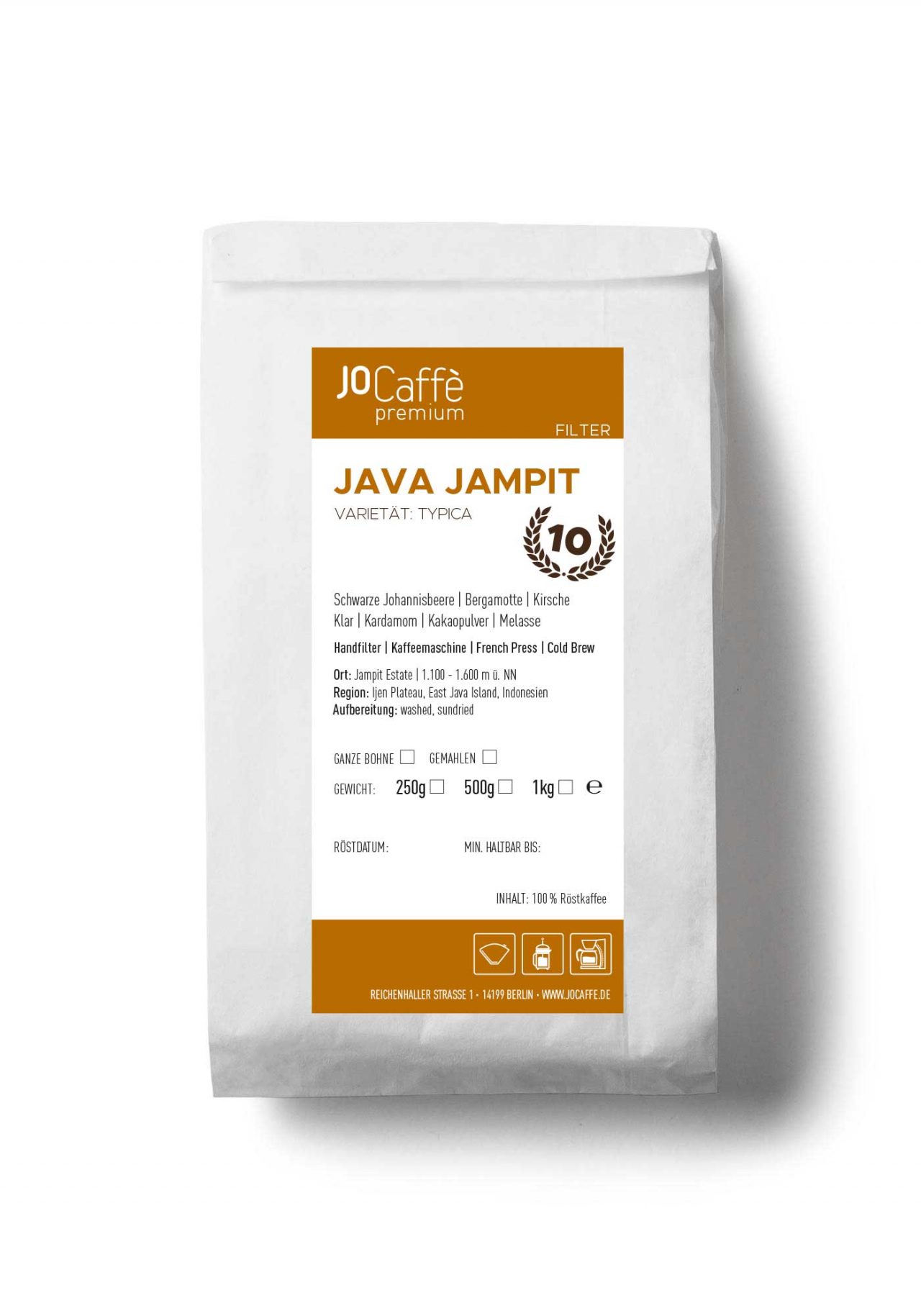 JAVA JAMPIT – JOCaffè Kaffeehaus Rösterei Kaffee Berlin Schmargendorf Café